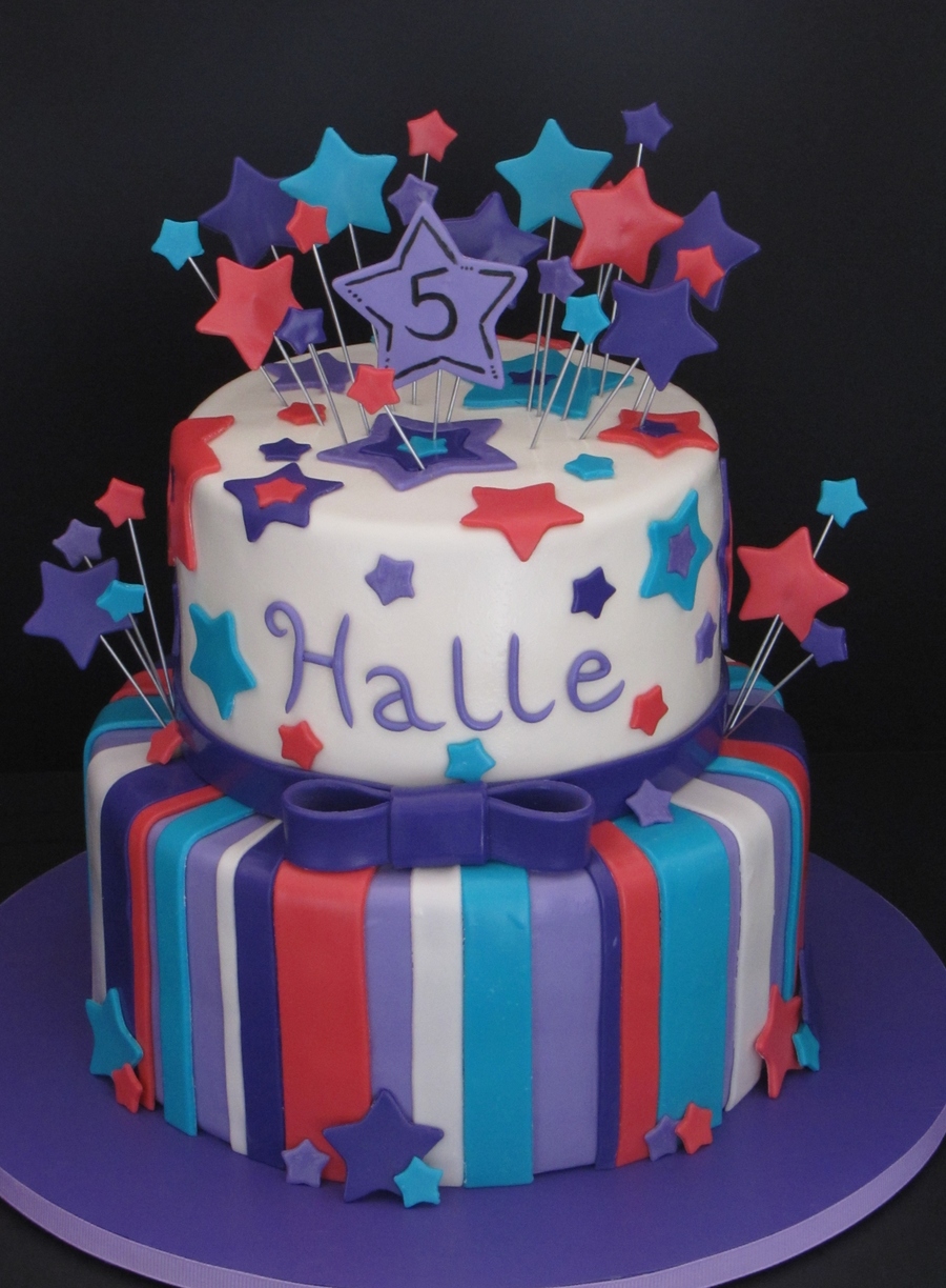 Star Birthday Cake - CakeCentral.com