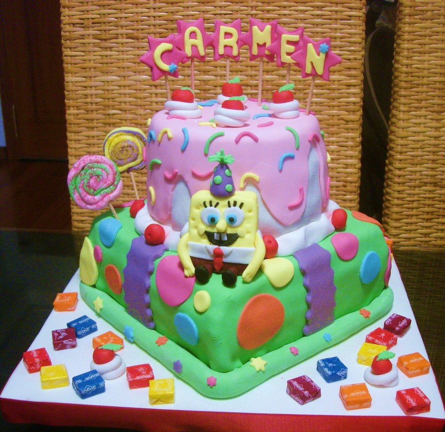 Sponge Bob - CakeCentral.com