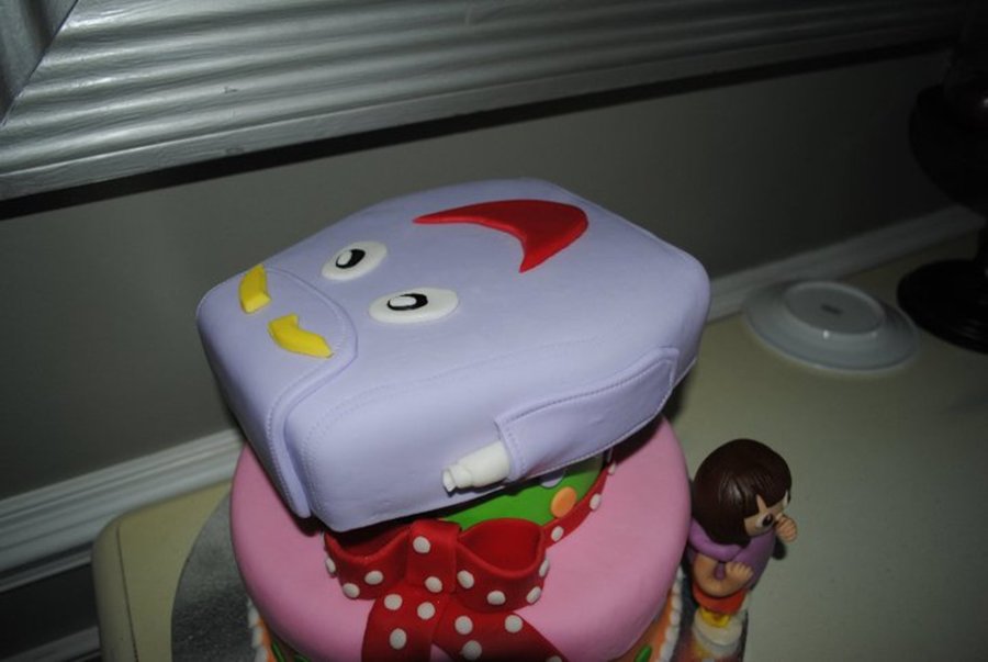 Dora Boots And Backpack - CakeCentral.com