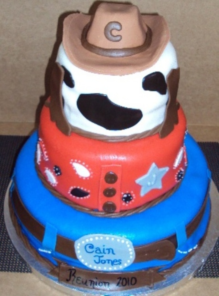 Western Theme Cake - CakeCentral.com