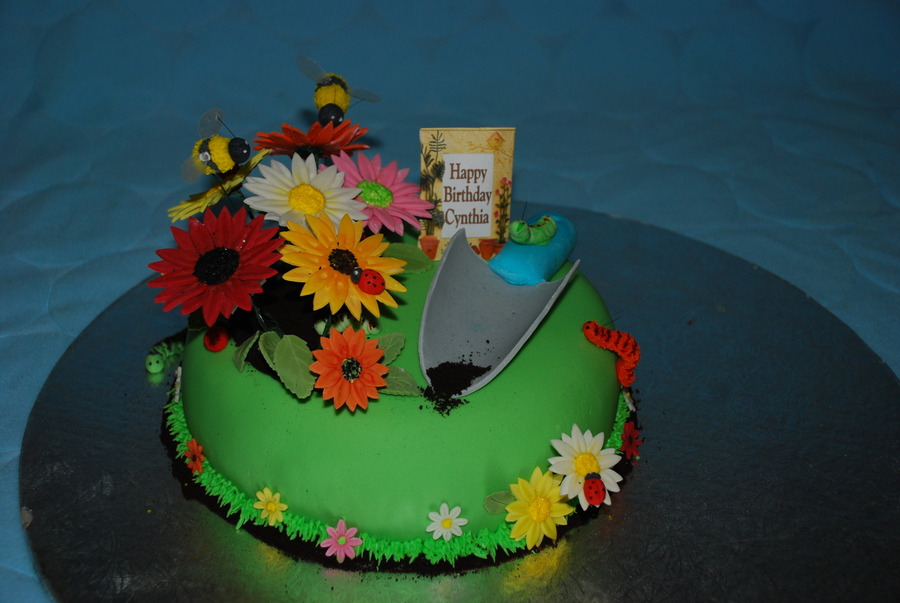 Spring Garden - CakeCentral.com