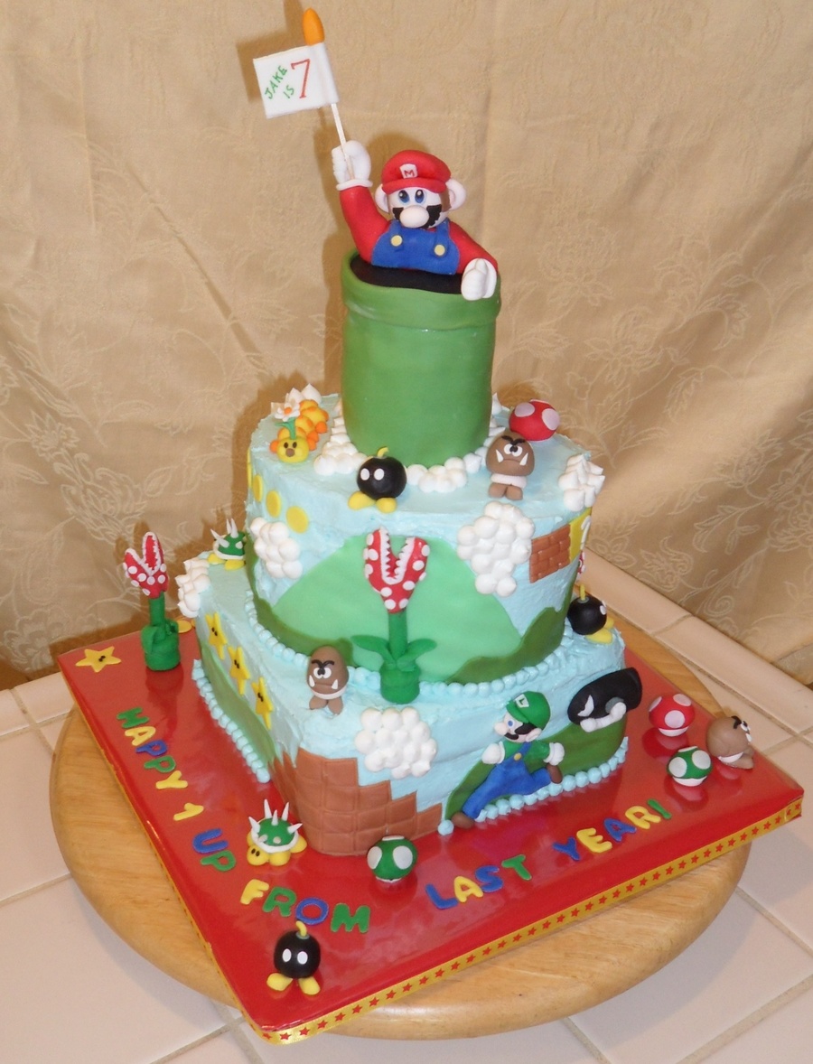 Mario Birthday - CakeCentral.com