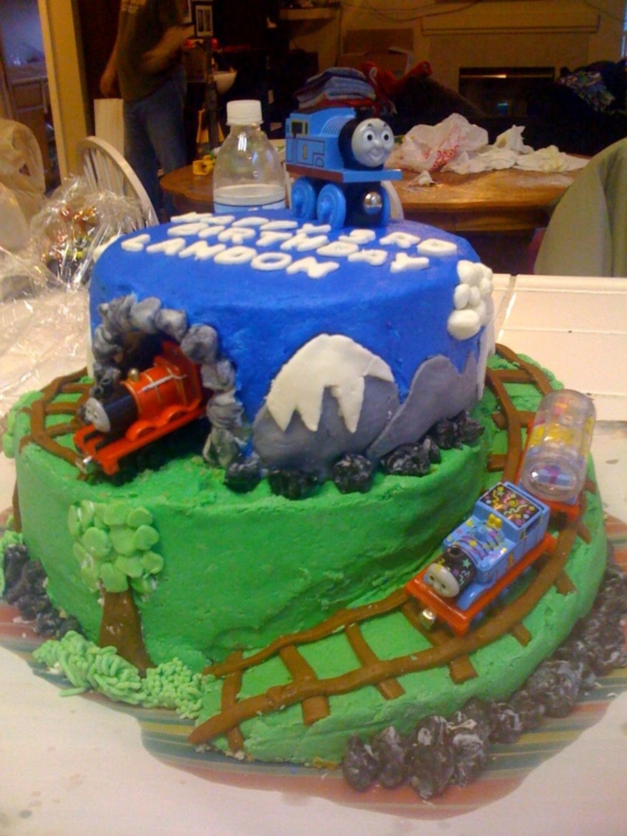 Thomas The Train Cake - CakeCentral.com
