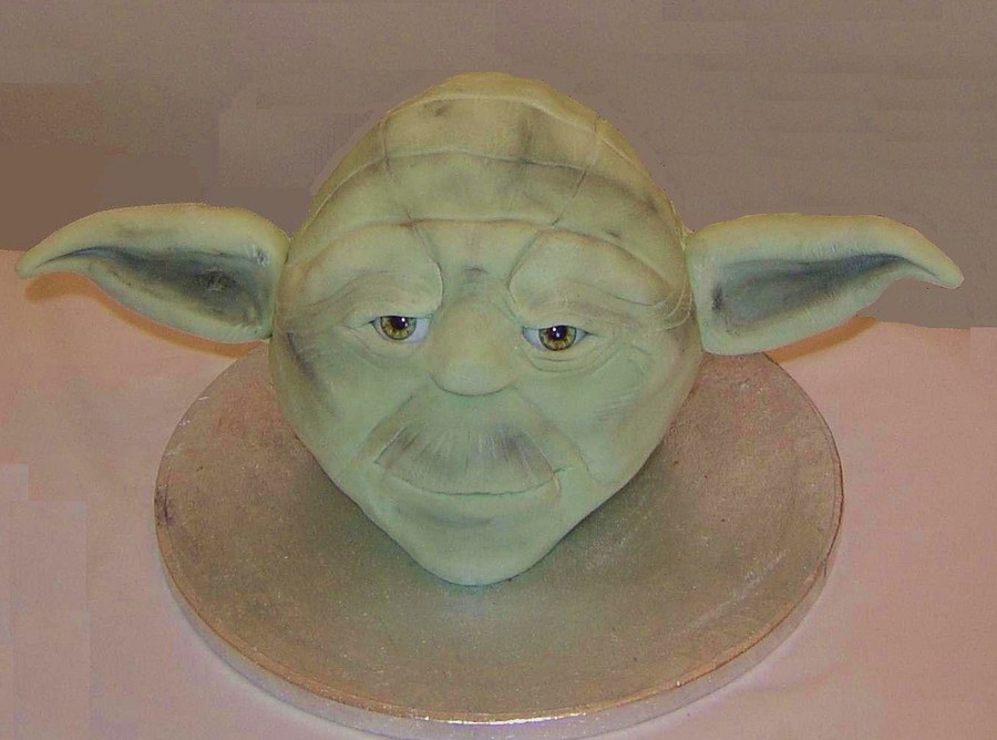 Star Wars Yoda Cake - CakeCentral.com