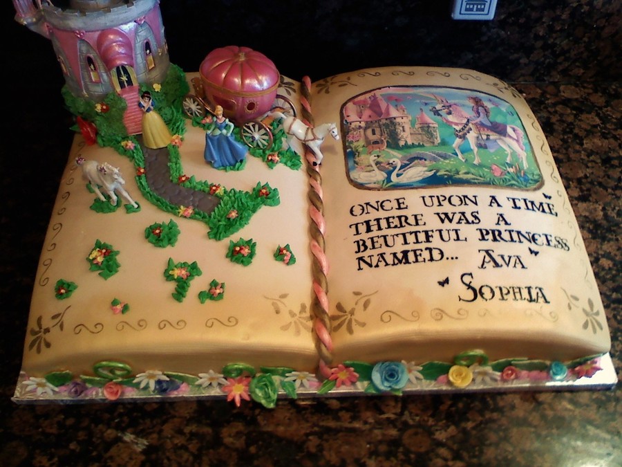Story Book Themed Cake - CakeCentral.com