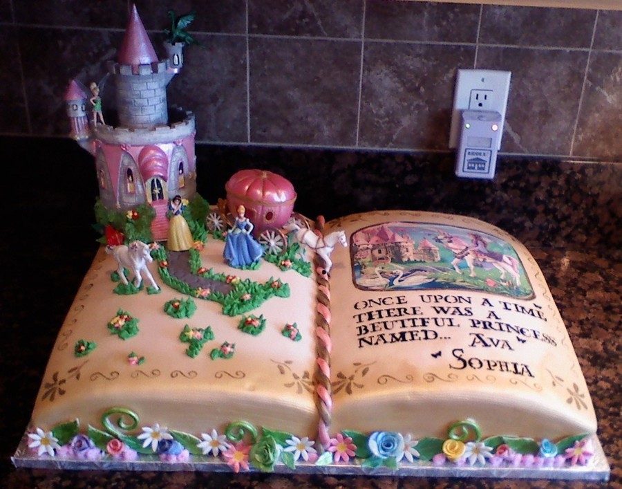 Story Book Themed Cake - CakeCentral.com