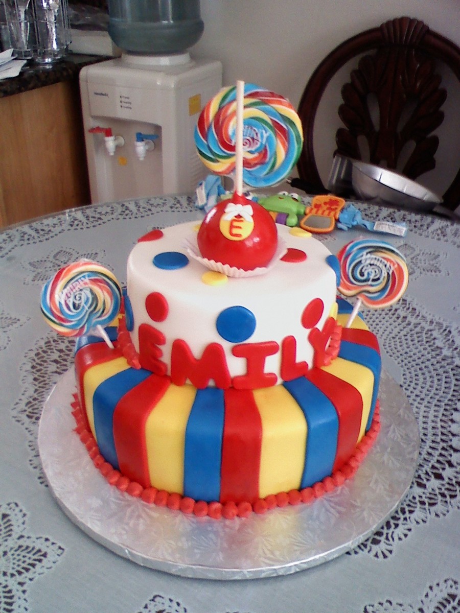 Carnival Cake - CakeCentral.com