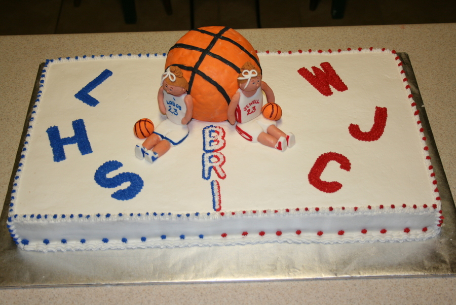 College Basketball Signing Cake - CakeCentral.com
