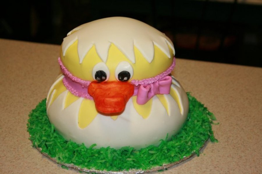 Hatching Duck - CakeCentral.com
