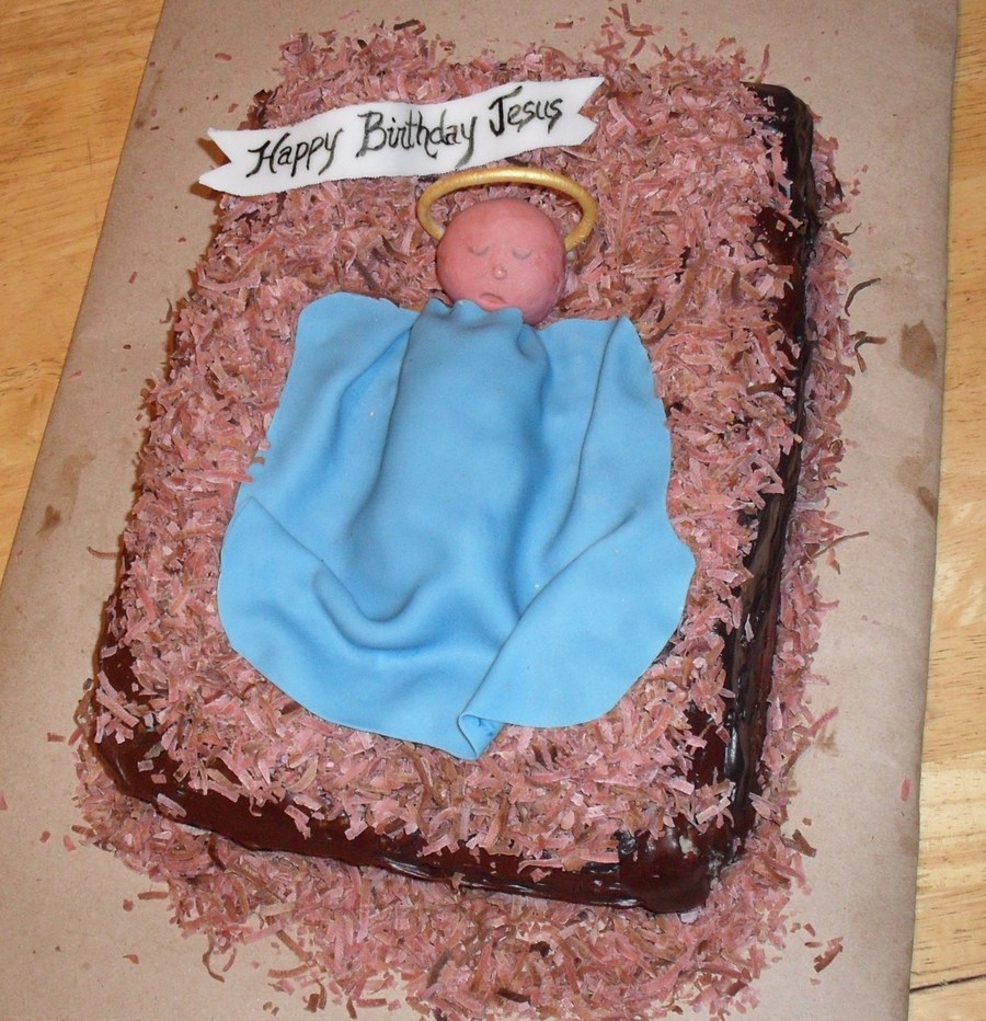 Happy Birthday Jesus Cake - CakeCentral.com