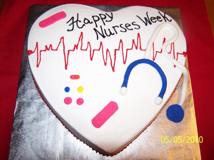 Nurses Week Cake - CakeCentral.com