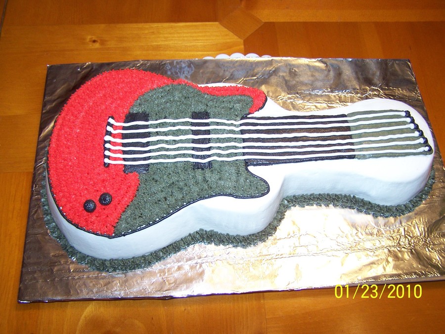 Electric Guitar Cake - CakeCentral.com