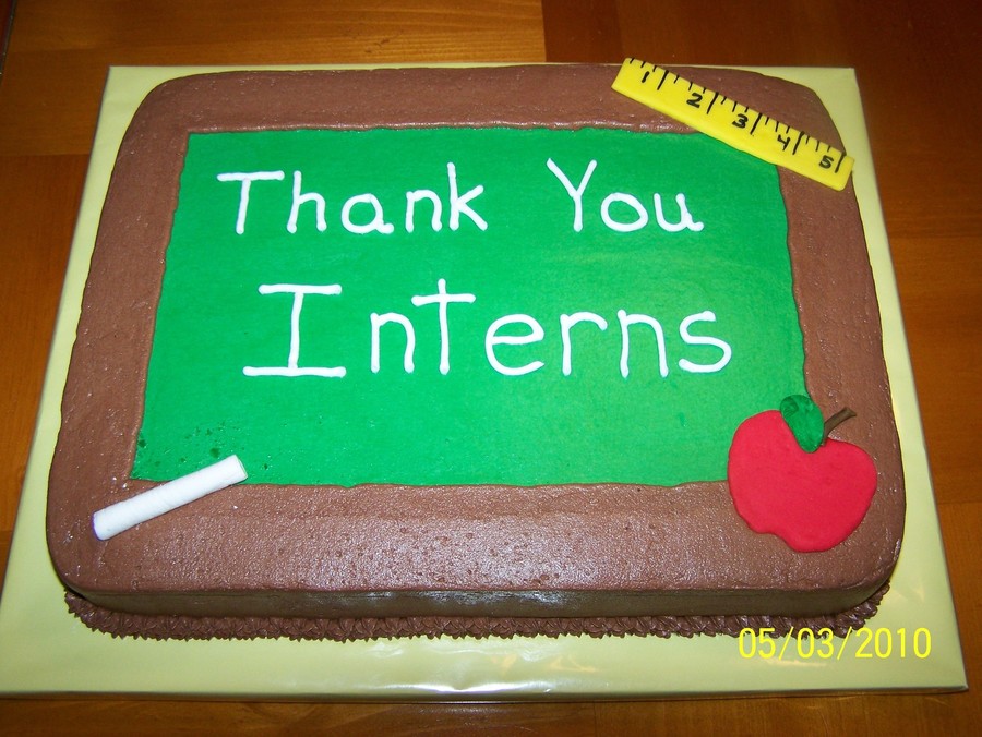 Teacher Appreciation Chalkboard - CakeCentral.com