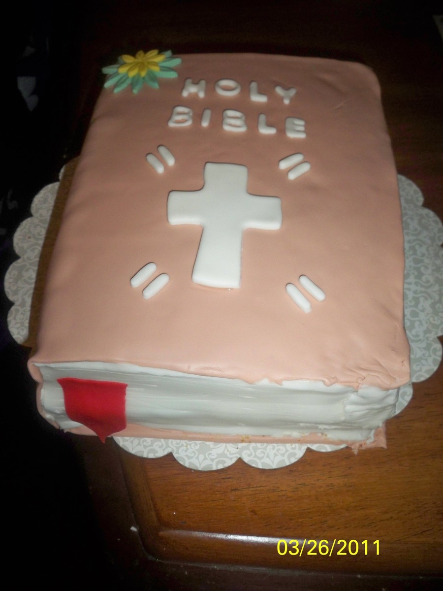 Bible Cake - CakeCentral.com