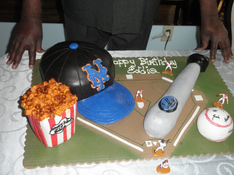 Mets Birthday Cake - CakeCentral.com