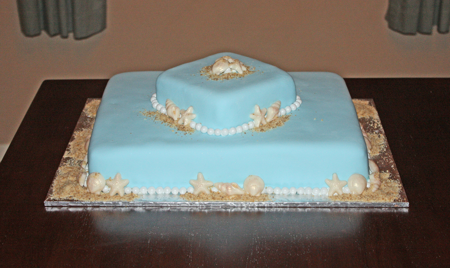 Beach Retirement Cake - CakeCentral.com