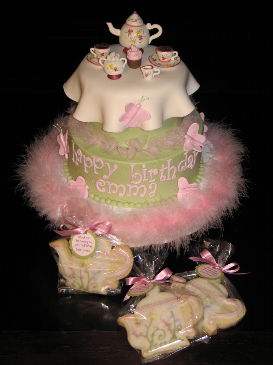 Tea Party Cake - CakeCentral.com