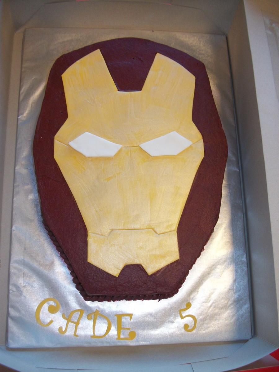 Iron Man Birthday Cake - CakeCentral.com