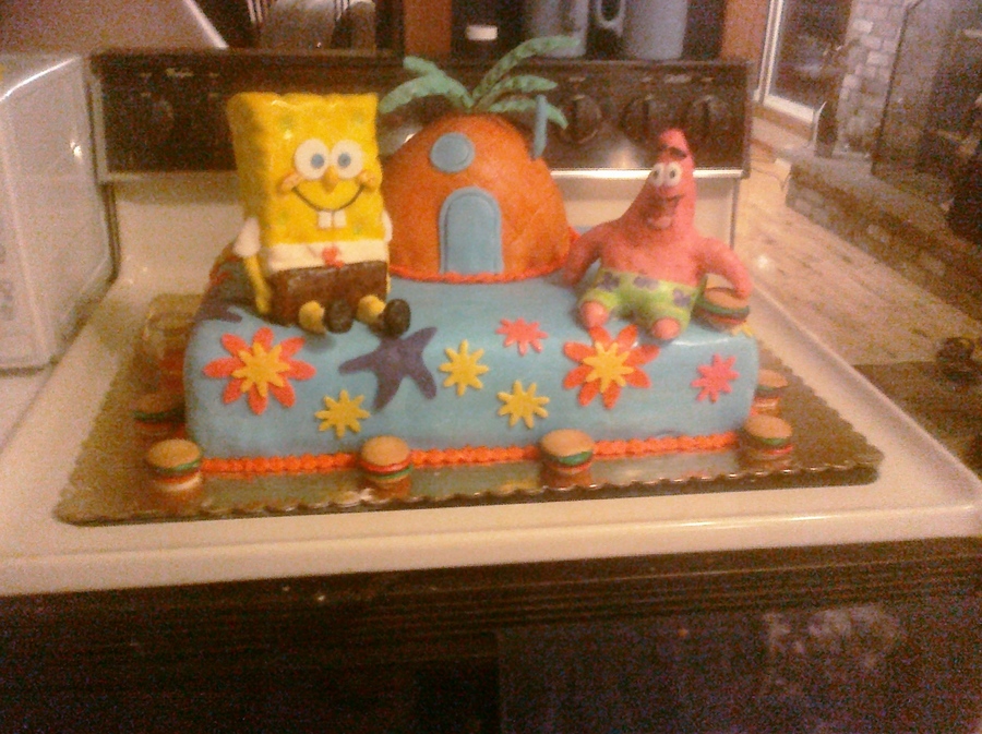 Spongebob & Patrick Cake - CakeCentral.com