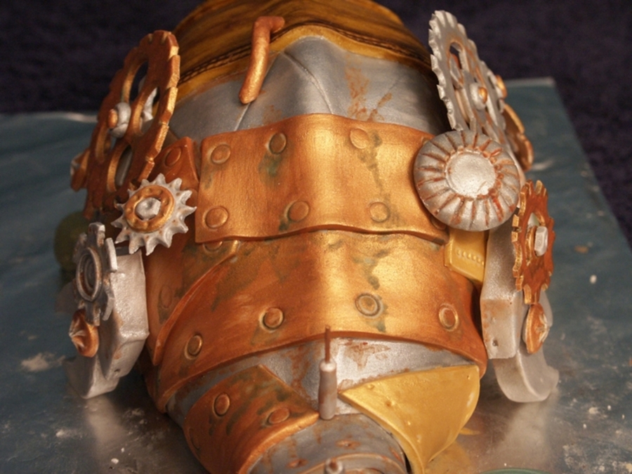 Steampunk Lizard - CakeCentral.com