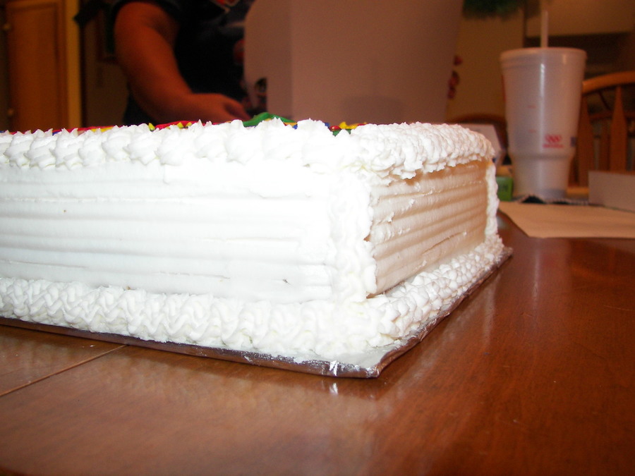 Group Birthday 1/4 Sheet Cake - CakeCentral.com