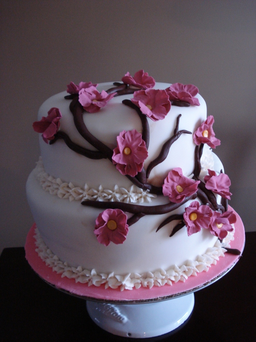 Cherry Blossom - CakeCentral.com