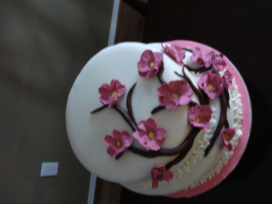 Cherry Blossom - CakeCentral.com