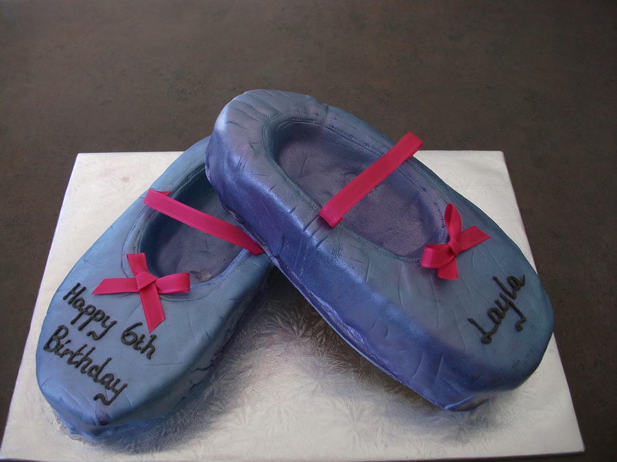 Ballet Shoes - CakeCentral.com