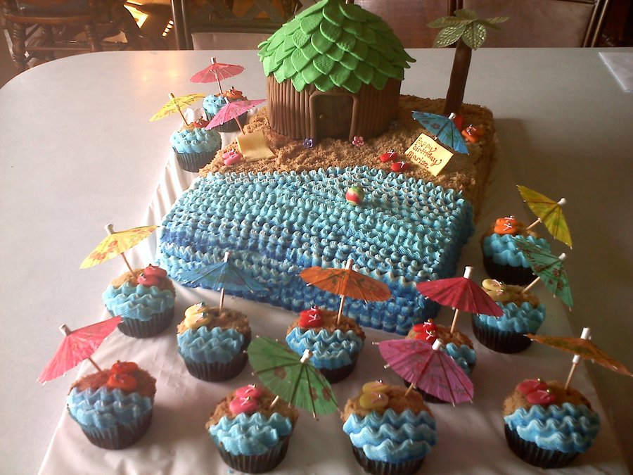 Beach Cake - CakeCentral.com