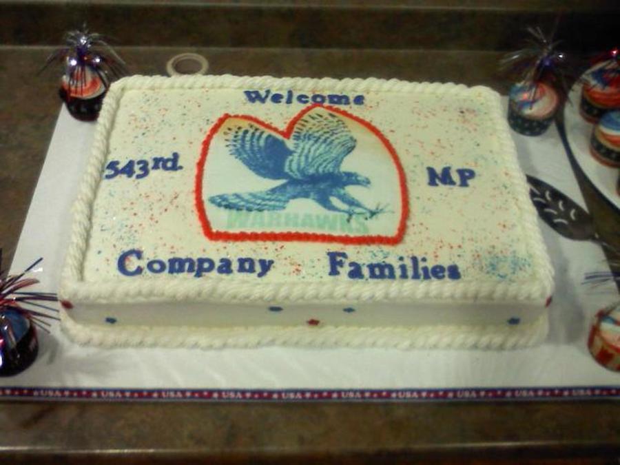 Us Army Mp Cake - CakeCentral.com