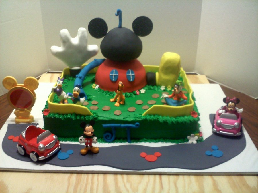 Mickey Mouse Club House - CakeCentral.com