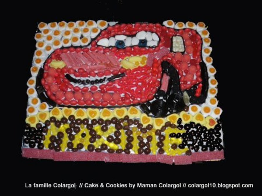 Candy Cars Cake - CakeCentral.com