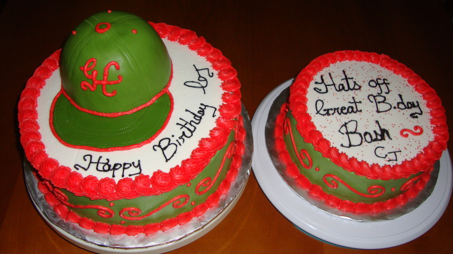 Cap Themed Birthday Cake - CakeCentral.com