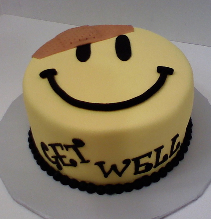 Smiley Get Well Cake - CakeCentral.com