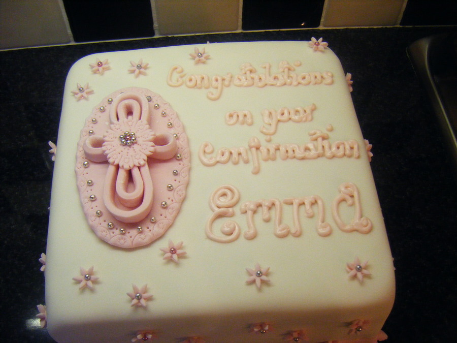 Confirmation Cake - CakeCentral.com