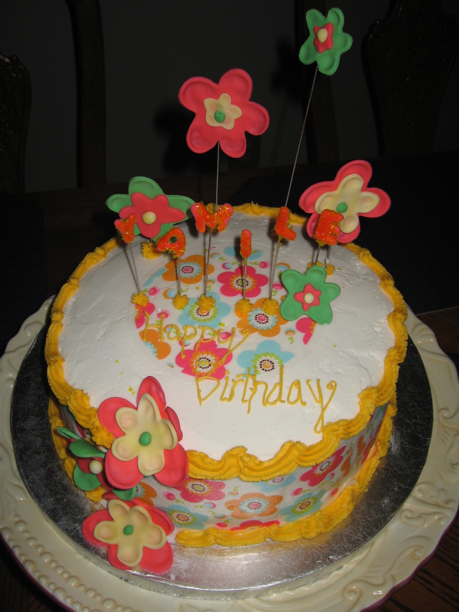 Flower Power - CakeCentral.com