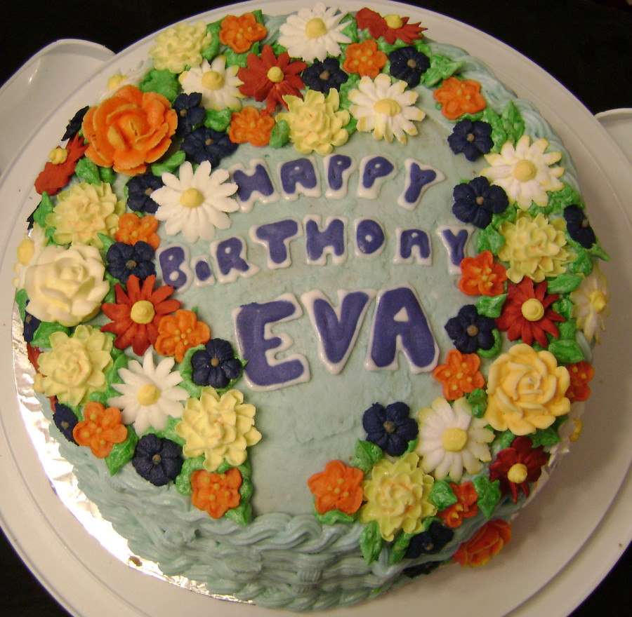 Eva's Birthday Cake - CakeCentral.com