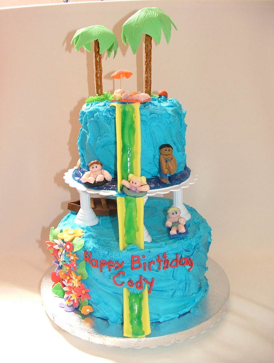 Waterpark Birthday - CakeCentral.com