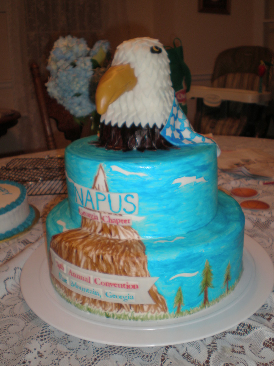 Bald Eagle Cake - CakeCentral.com