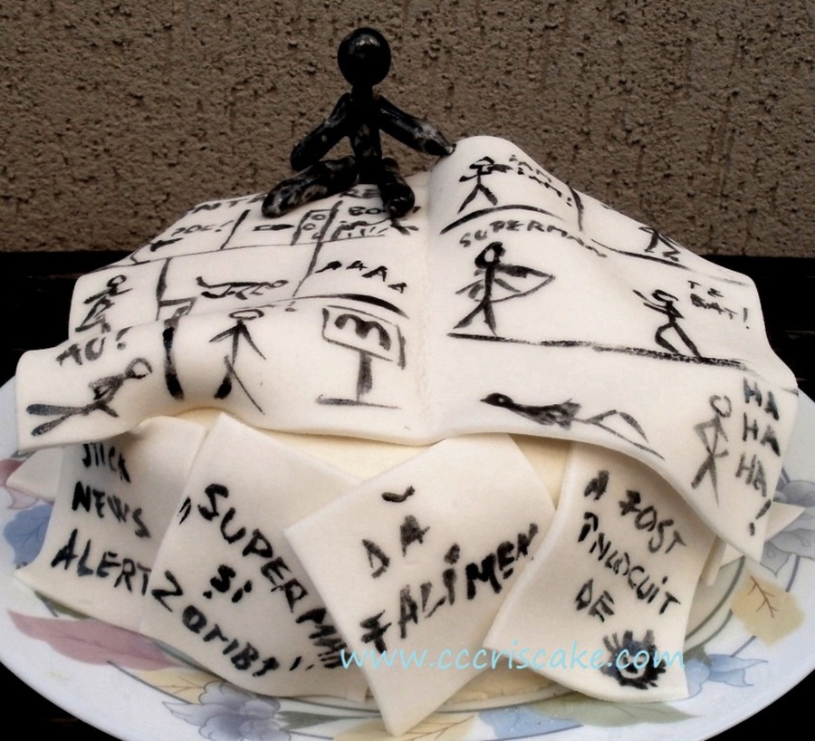 Stick Man - CakeCentral.com