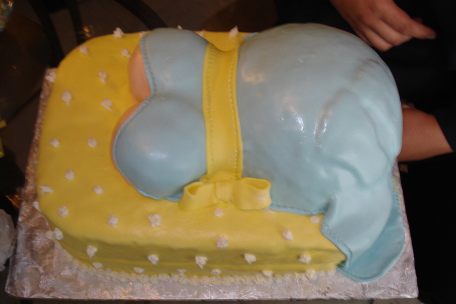 Belly Cake - CakeCentral.com