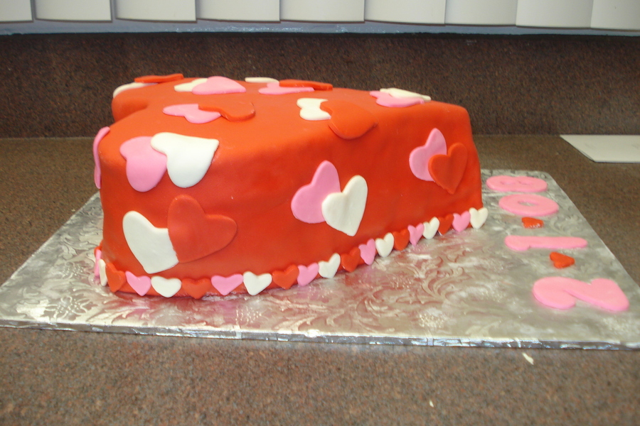 Heart Cake - CakeCentral.com