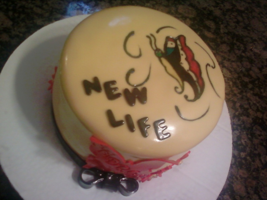 New Life Butterfly - CakeCentral.com