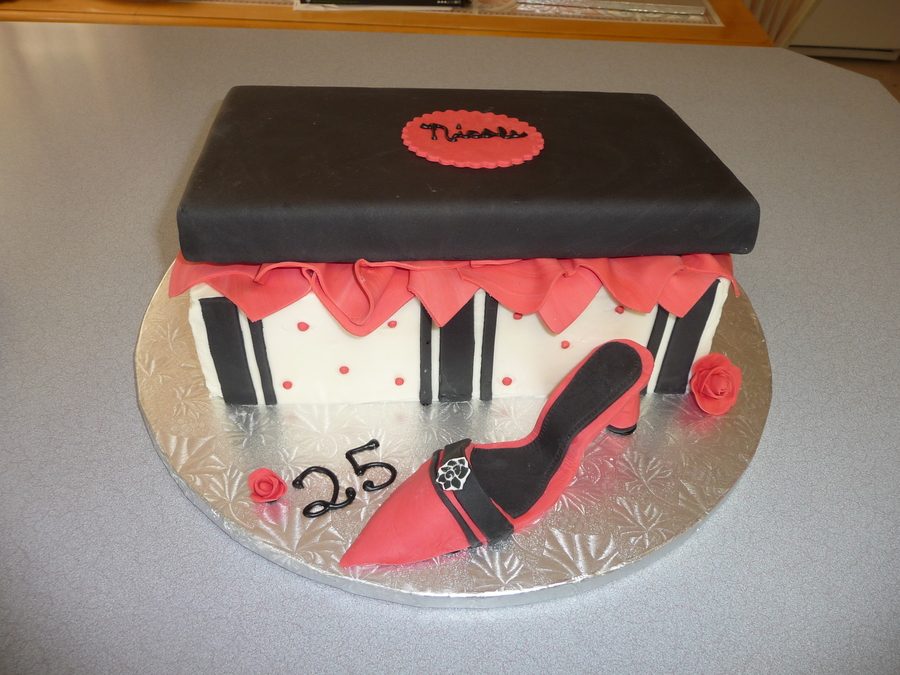 Shoe Box Cake - CakeCentral.com