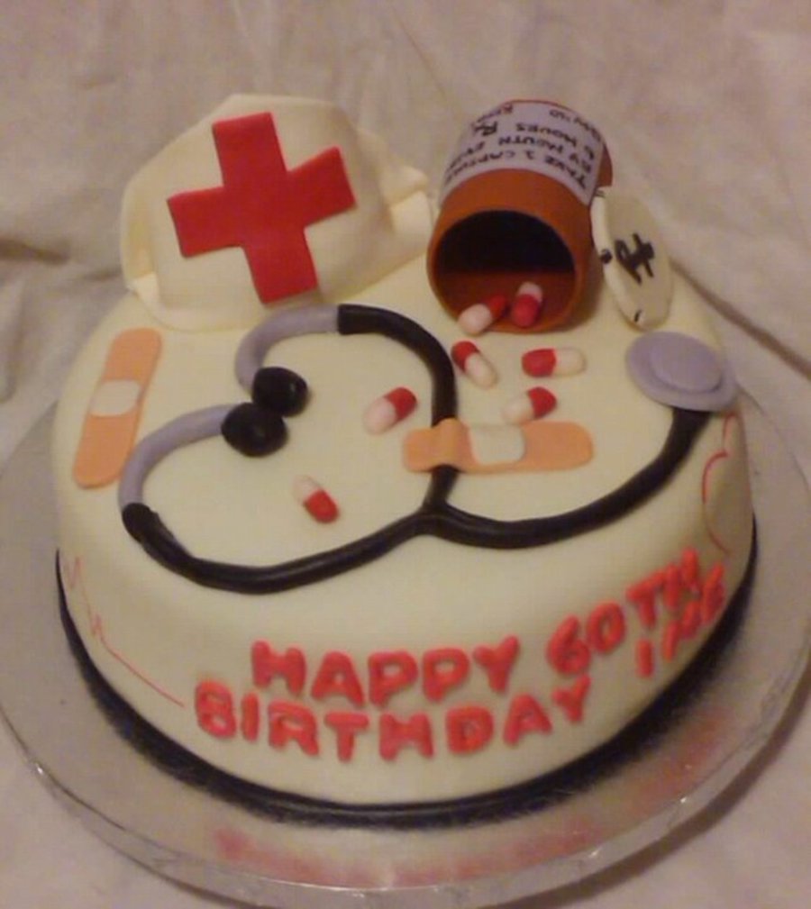 Nurse Birthday Cake - CakeCentral.com