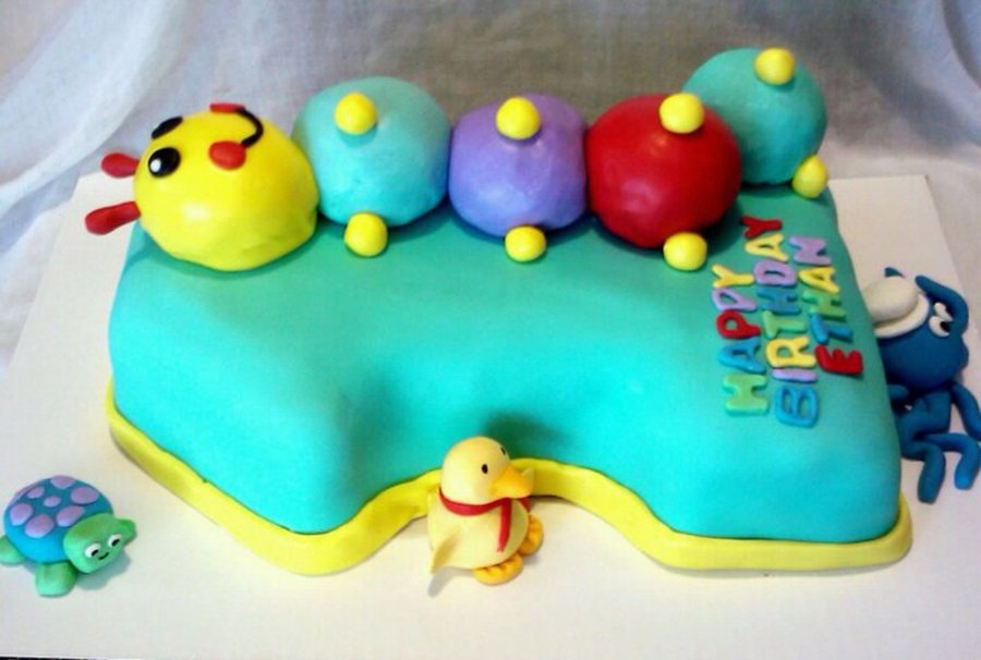 Baby Einstein First Birthday Cake - CakeCentral.com