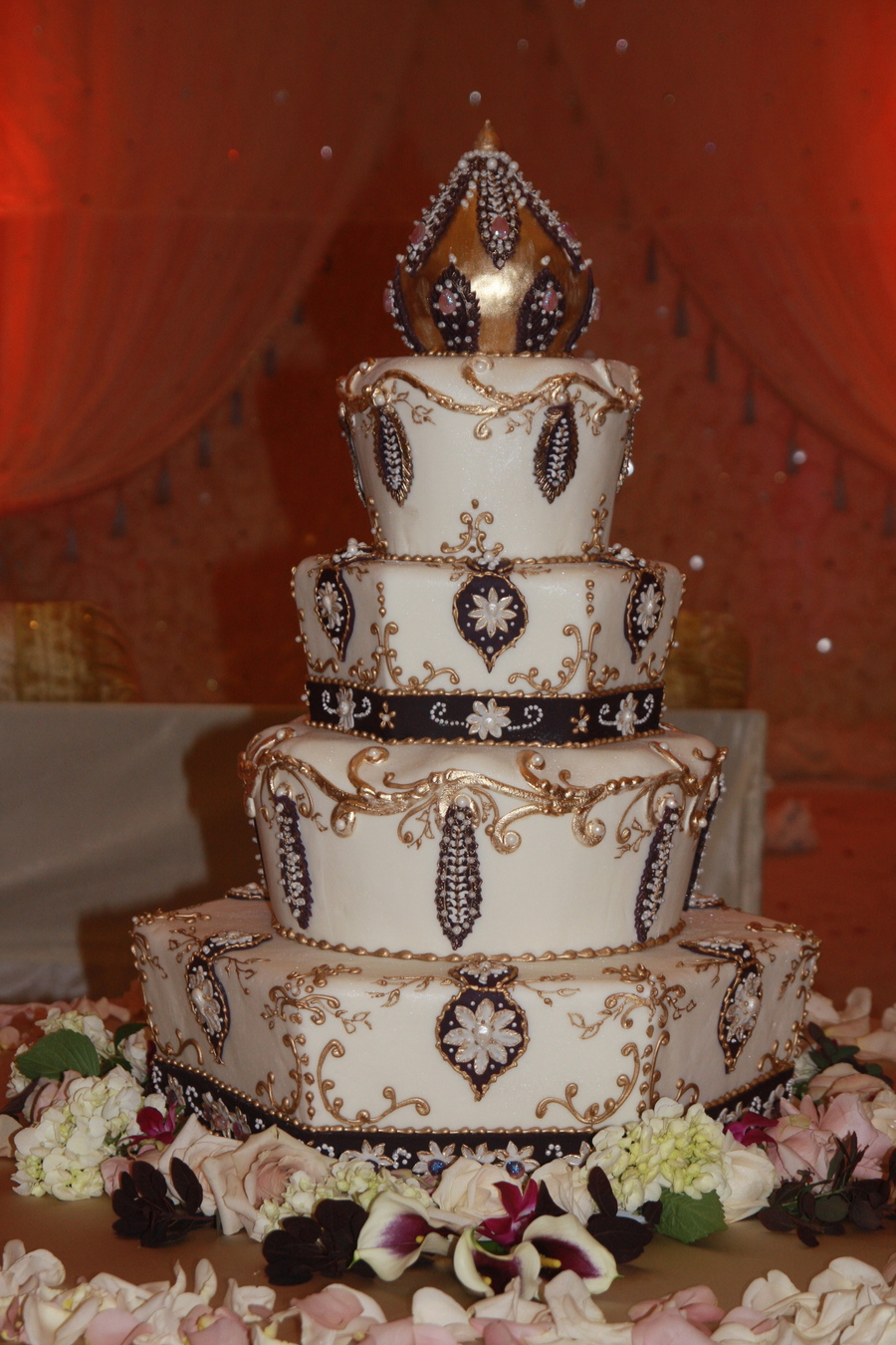 Indian Wedding Cake - CakeCentral.com