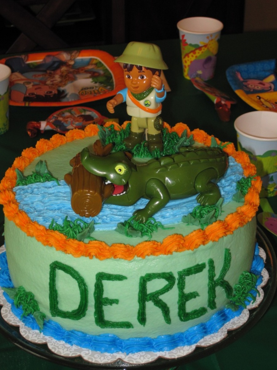Go-Diego-Go Cake - CakeCentral.com