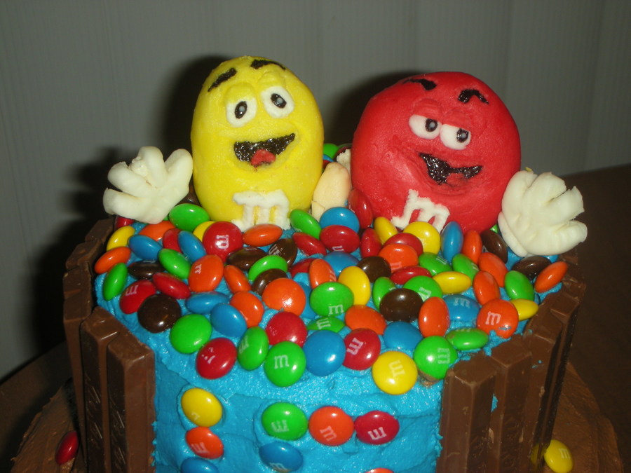 M&m's Birthday Cake - CakeCentral.com