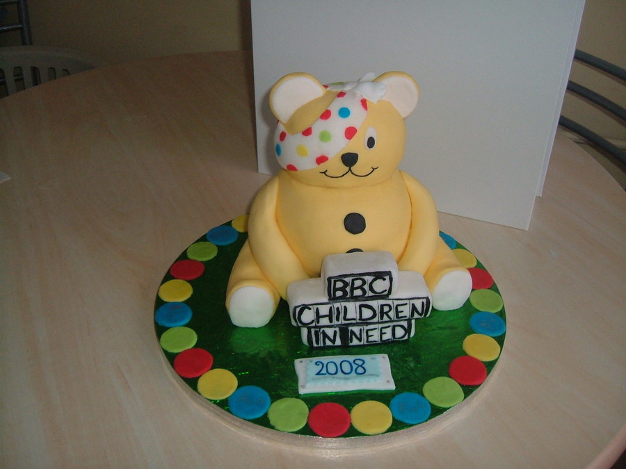 Pudsey Bear - CakeCentral.com